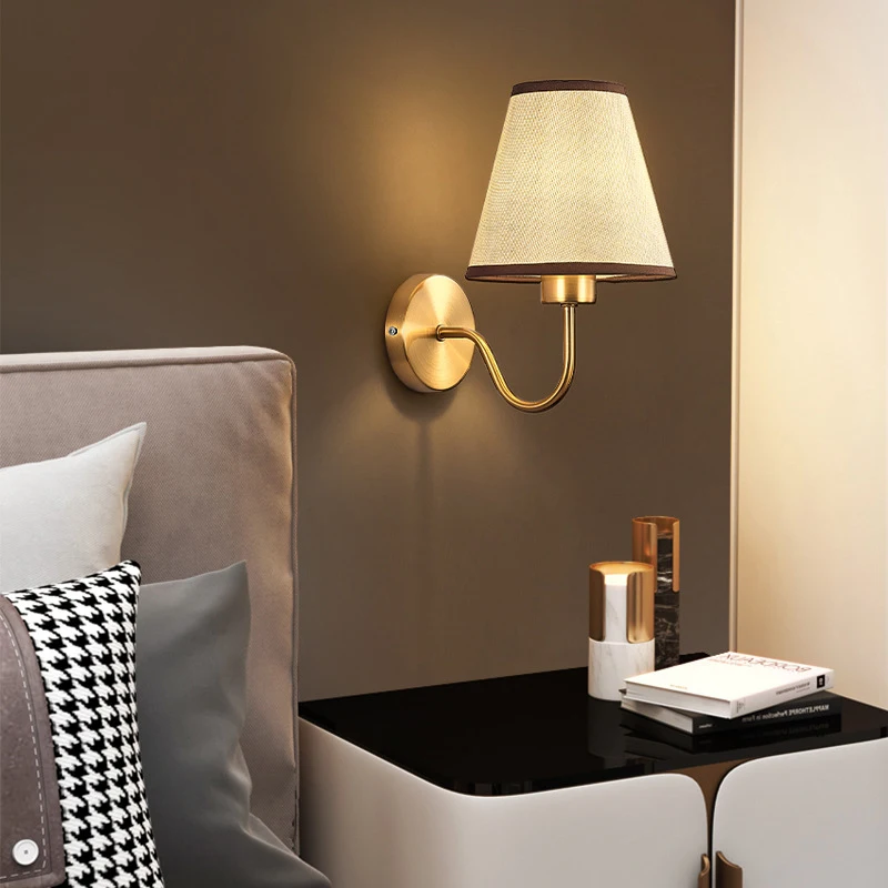 Modern Gold Wall Light | AenZay Homes