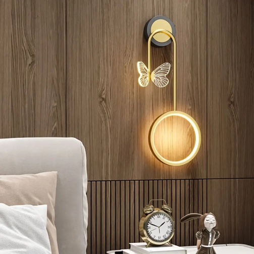 Modern Gold Wall Light | AenZay Homes
